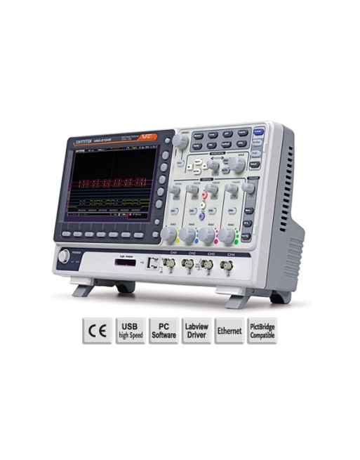 MSO-2074E - Oscilloscope Numérique 70 MHz, 4 voies avec Analyseur ...
